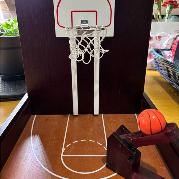 mini basketball desk set | Games | Mini Basketball Hoop Game With Ball ...
